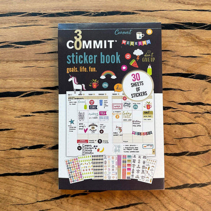 30 Day Challenge Sticker Book – Commit30