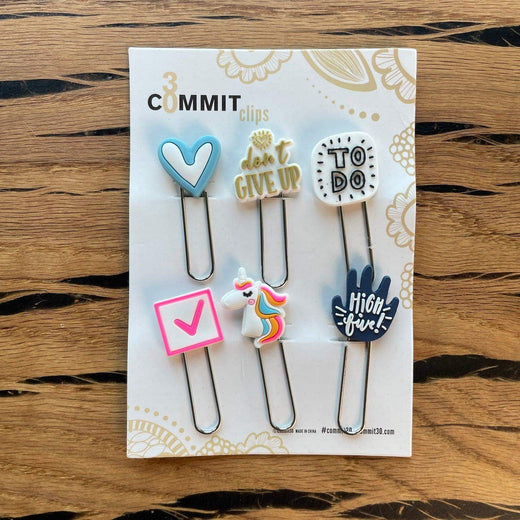 Get Better Organized with the Commit30 Paper Clips - Commit30